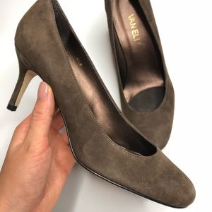 Vaneli | Shoes | New In Box Brown Suede Heels | Poshmark